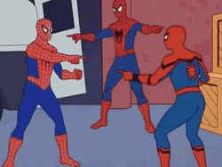 Human And Animated Spider Man Meme GIF | GIFDB.com