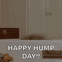 Hump Day Wednesday Woman With Facial Cream GIF | GIFDB.com