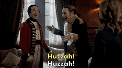 Huzzah Isaac And Nigel Celebrating GIF | GIFDB.com