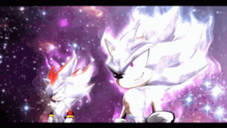 Hyper Sonic With Hyper Shadow GIF | GIFDB.com