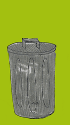 I Am Trash Scribble Art GIF | GIFDB.com