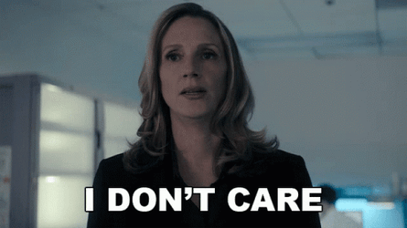 I Don't Care Michelle Mcbride GIF | GIFDB.com