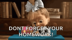 I Need To Get My Homework Done GIF | GIFDB.com
