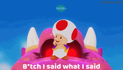 I Said What I Said Toad Dancing GIF | GIFDB.com