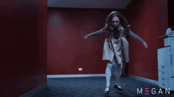 Iconic M3gan Dance Hallway GIF | GIFDB.com