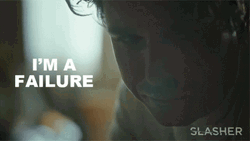 Im A Failure Christopher Jacot Slasher GIF | GIFDB.com