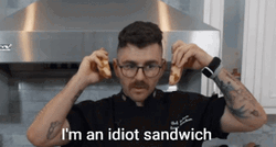 Im An Idiot Dumb Sandwich GIF | GIFDB.com