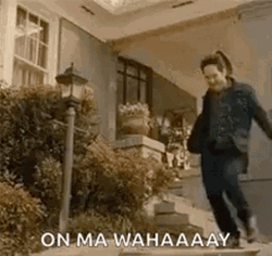 Im Coming On My Way Excited GIF | GIFDB.com