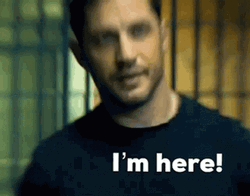 Im Here Tom Hardy GIF | GIFDB.com