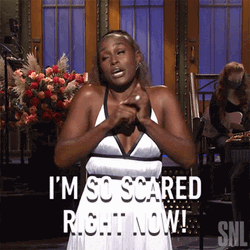 Im So Scared Issa Rae GIF | GIFDB.com