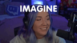 Streamer Widowontwitch Imagine Imagination GIF | GIFDB.com