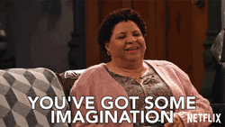 Patricia Belcher You've Got Some Imagination GIF | GIFDB.com