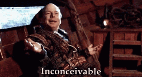 Wallace Shawn Inconceivable The Princess Bride GIF | GIFDB.com