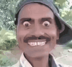 Indian Man Funny Eye Roll GIF | GIFDB.com