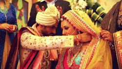 Indian Movie Characters Couple Marriage GIF | GIFDB.com