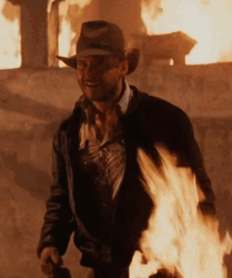 Indiana Jones Fiery Background GIF | GIFDB.com