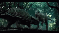 Indominus Rex Beat Up Ankylosaurus GIF | GIFDB.com