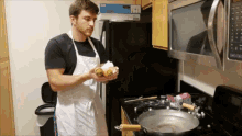 Inexperienced Man Cooking GIF | GIFDB.com