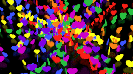 Infinite Loop Hearts GIF | GIFDB.com