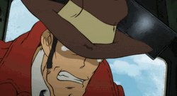 Inspector Koichi Zenigata Laughing Then Crying GIF | GIFDB.com
