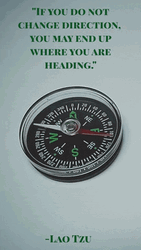 Inspirational Advice Success Compass Direction GIF | GIFDB.com