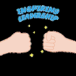Inspiring Leadership Fist Bump Animation GIF | GIFDB.com