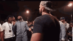 Intense Rap Battle Calicoe Pointing Finger GIF | GIFDB.com