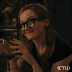 Inventing Anna Drinking Wine GIF | GIFDB.com