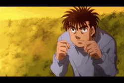 Ippo Makunouchi Quick Catching Leaf Training GIF | GIFDB.com