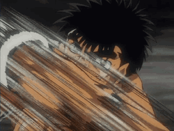 Ippo Makunouchi Sendo Fight Scene GIF | GIFDB.com