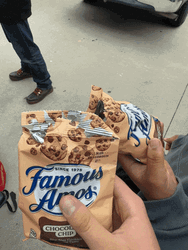 Irresistible Famous Amos Cookie Aroma GIF | GIFDB.com