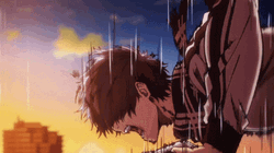Isagi Yoichi Sunset Background GIF | GIFDB.com
