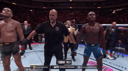 Israel Adesanya Announced As Winner GIF | GIFDB.com