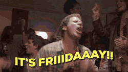 It's Friday Celebration Image Compilation GIF | GIFDB.com