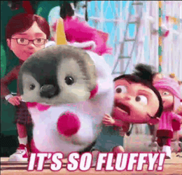 It's So Fluffy Excited Agnes GIF | GIFDB.com