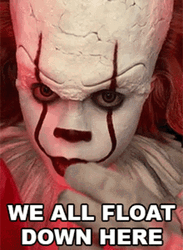 It Tells We All Float Down Here GIF | GIFDB.com