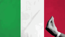 Italian National Flag And Hand Sign GIF | GIFDB.com