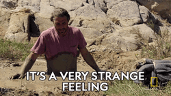 Its A Very Strange Feeling Sinking On Quicksand GIF | GIFDB.com