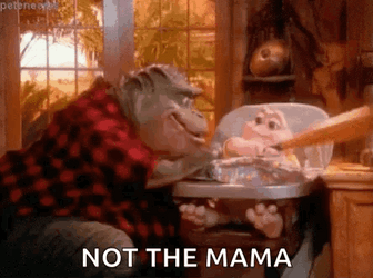 Its Baby Sinclair Smash You Not The Mama GIF | GIFDB.com