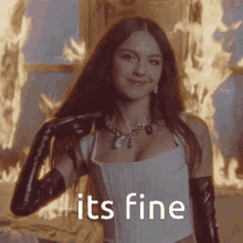 Its Fine But On Fire GIF | GIFDB.com