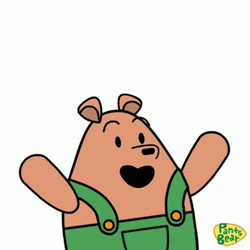 Its Friday Bear Kid Yippee Meme GIF | GIFDB.com