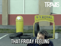 Its Friday Meme Guitarist Jumping Friday Feeling GIF | GIFDB.com