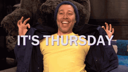 Its Thursday Sam Riegel GIF | GIFDB.com