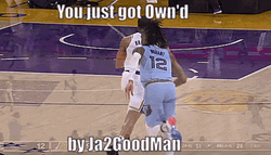 Ja Morant Blocking Meme GIF | GIFDB.com