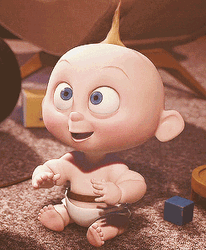 Kari Teaching Jack Jack GIF | GIFDB.com