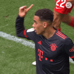 Jamal Musiala Race Hand Finger Pointed GIF | GIFDB.com