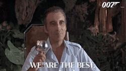 James Bond Christopher Lee GIF | GIFDB.com