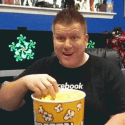 Jared Guynes Eating Popcorn Meme GIF | GIFDB.com