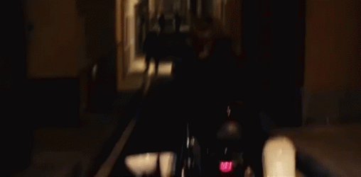 Jason Bourne Nicky Parsons Driving Motorcycle GIF | GIFDB.com