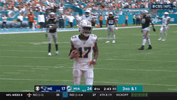 Jaylen Waddle Celebration Jump Hop GIF | GIFDB.com